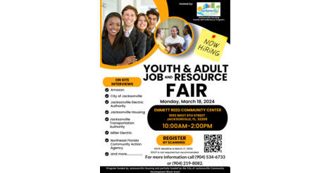 Youth and Adult Job and Resource Fair (03/18/2024) - News ...