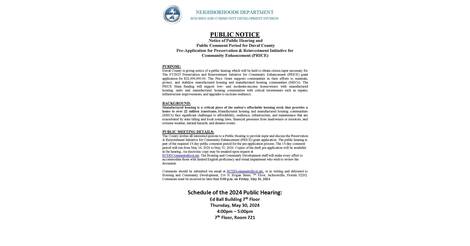 PRICE Public Notice (05/30/2024) - News - Jacksonville Housing ...